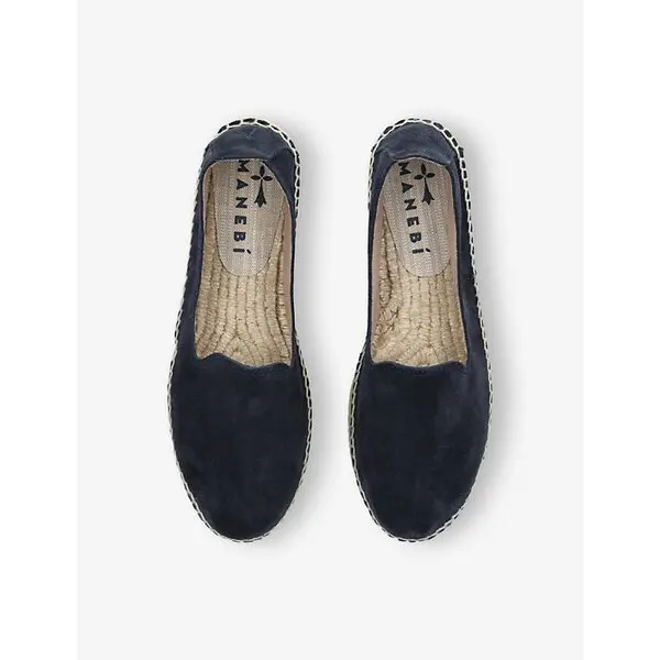 Manebí Hamptons Double-sole Suede Espadrilles
