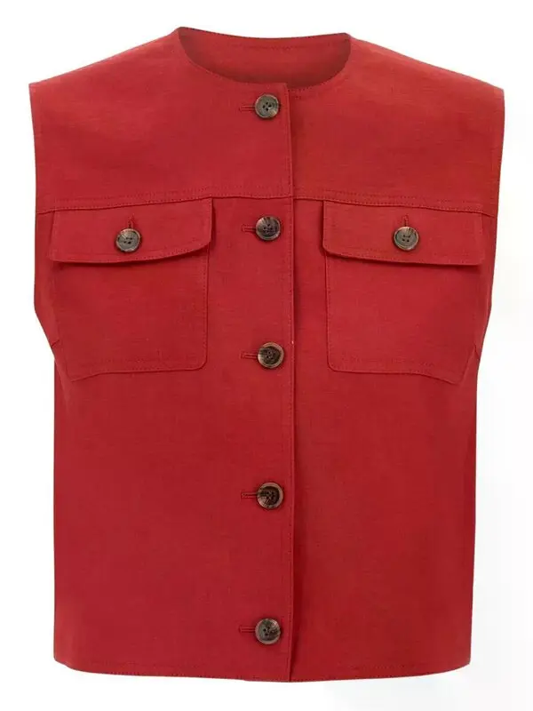 Theory Button-down Vest