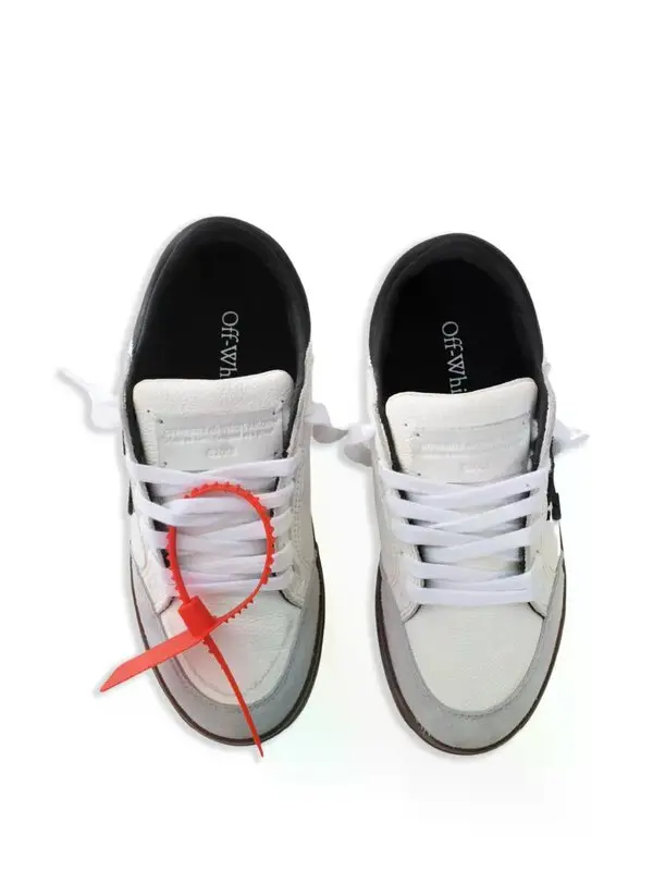 Off-White Leather Sneakers