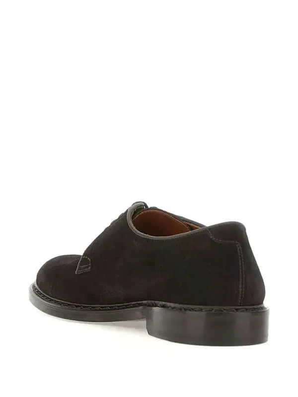 DOUCAL'S Leather Derby Shoes - Brown