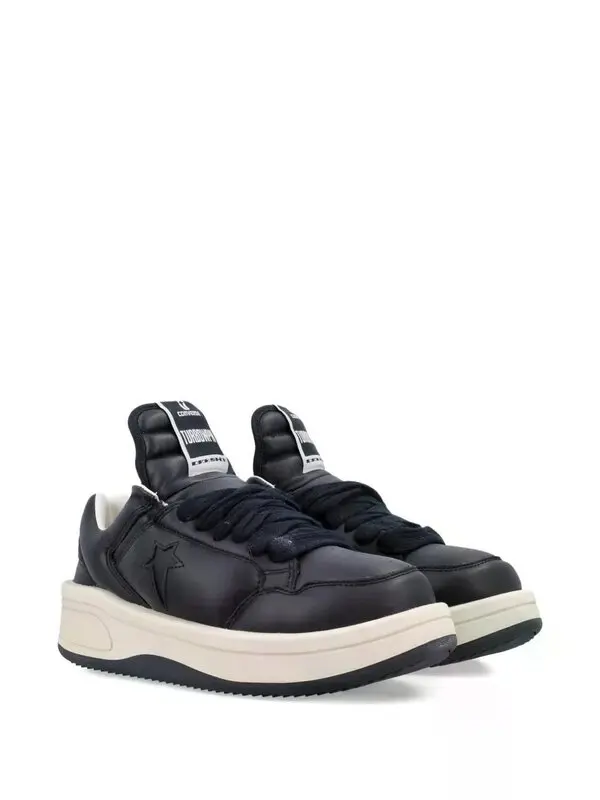 Rick Owens X Converse Turbowpn Lace-up Sneakers - Black