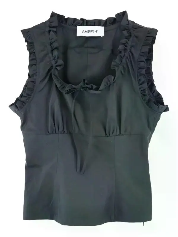 AMBUSH Ruffle-detail Sleeveless Top