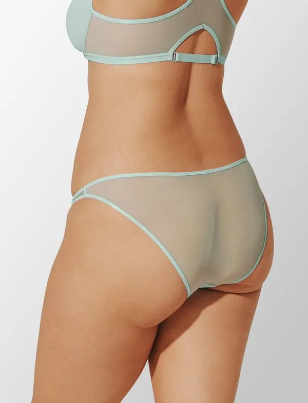 THIRDLOVE Bare Mesh Bikini Panty - Daydream