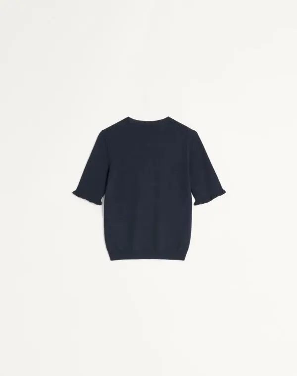 ValentinoGaravani Embroidered Wool Top