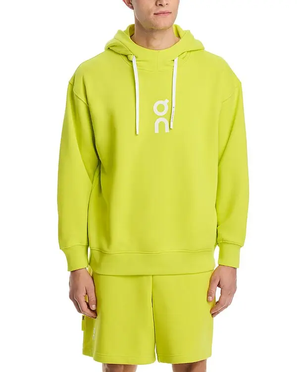 On Oversized Fit Club Hoodie In Lime - 30% Off | Editorialist