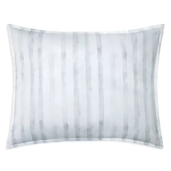 SFERRA Kricia Watercolor Stripe Sham, Boudoir - Lunar