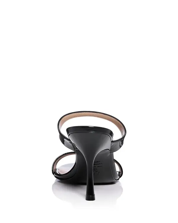 STUART WEITZMAN Nudist 85 Slide Sandals - Black
