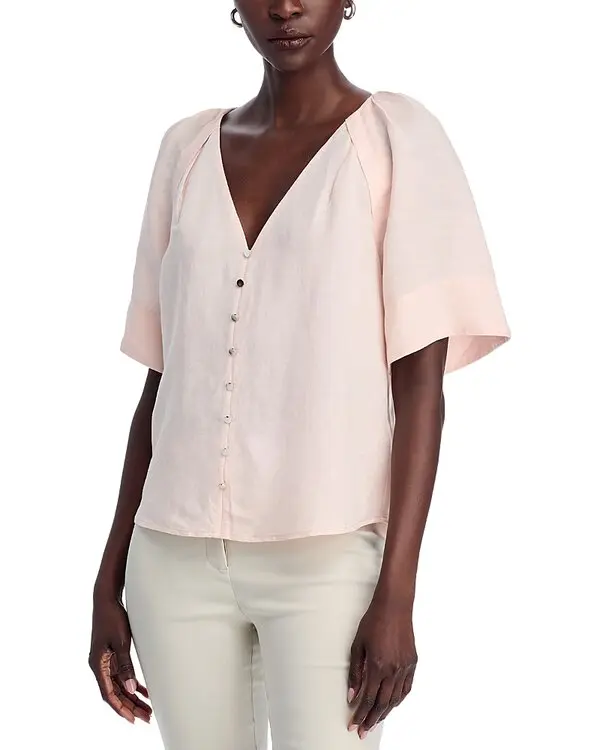 T Tahari V-neck Top