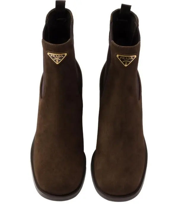 Prada Suede Booties