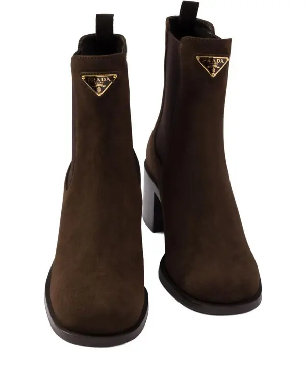 Prada Suede Booties