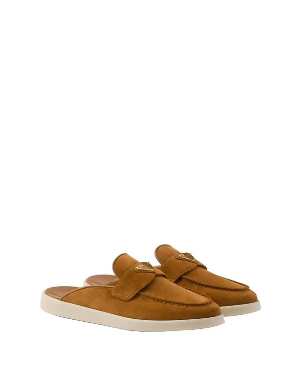 Prada Suede Mules