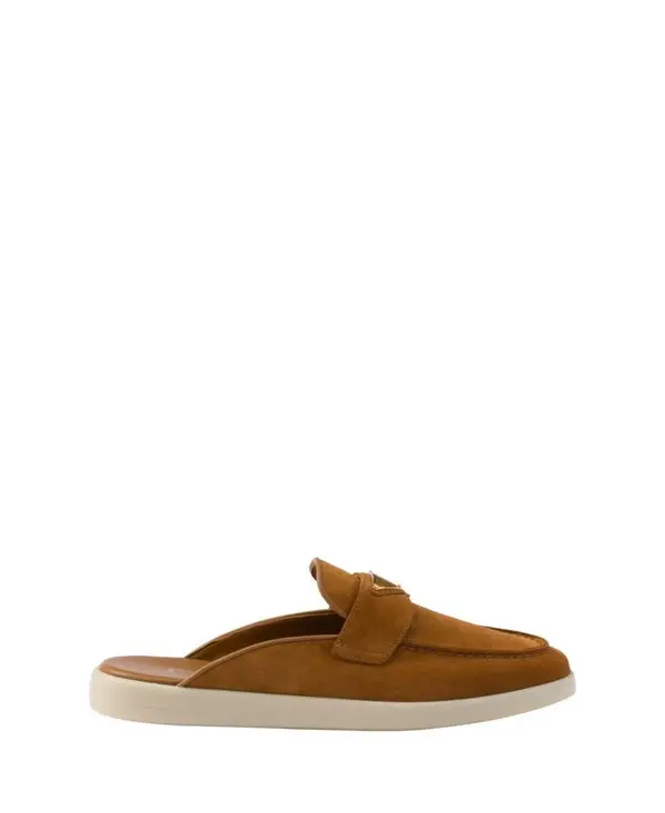 Prada Suede Mules