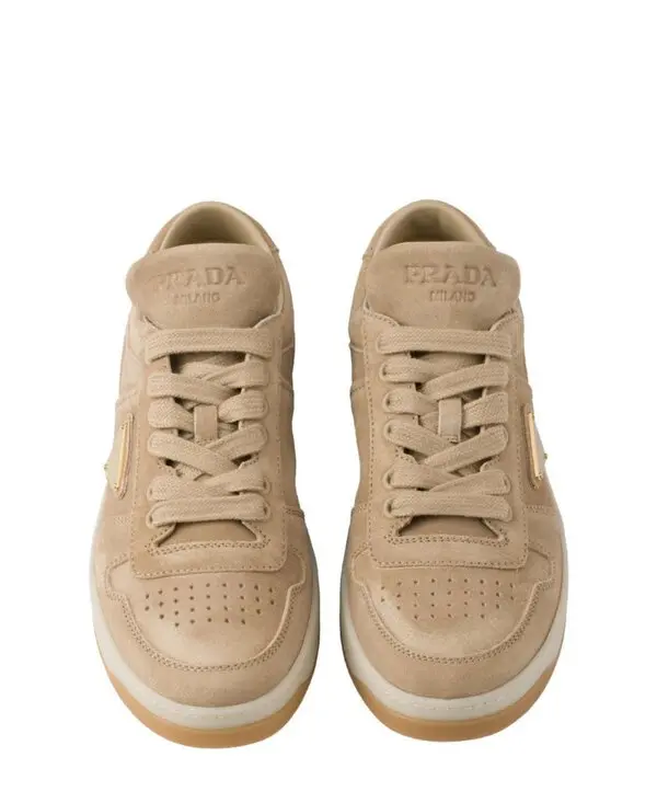 Prada Downtown Suede Sneakers