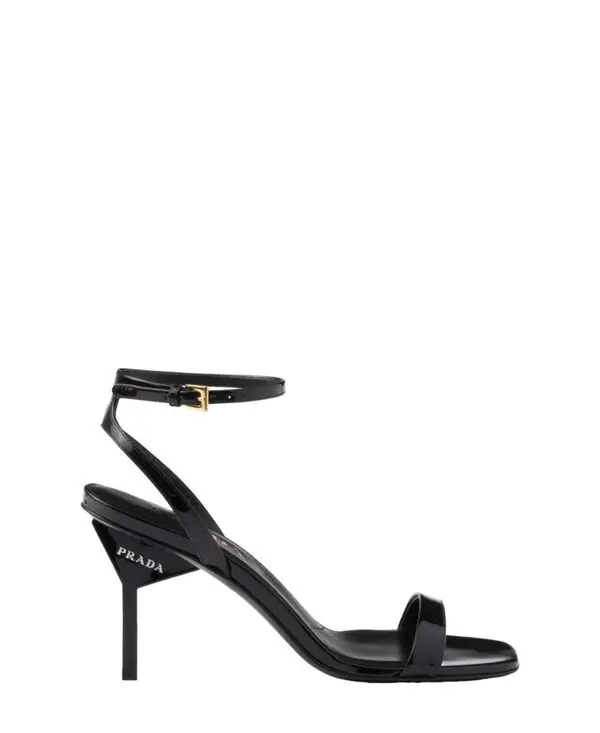 Prada Patent Leather High-heeled Sandals