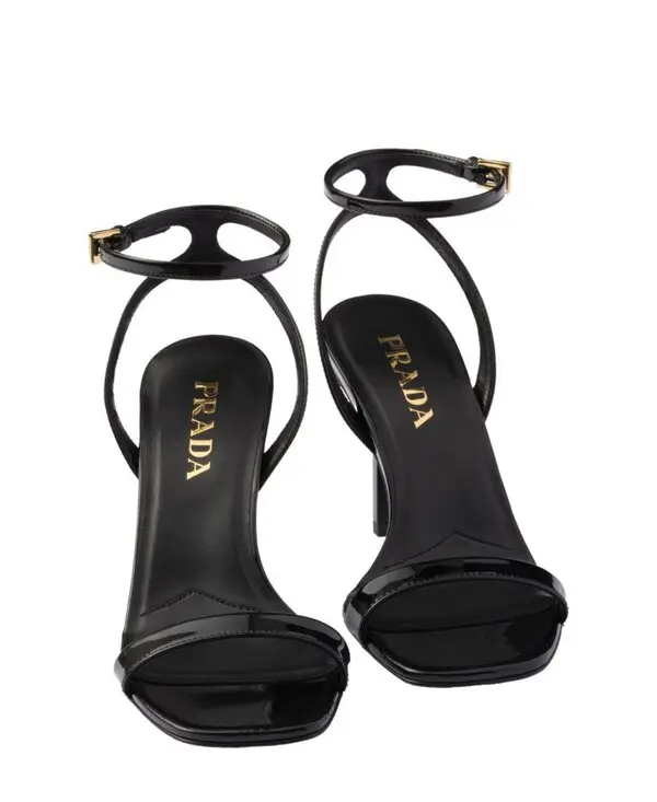 Prada Patent Leather High-heeled Sandals