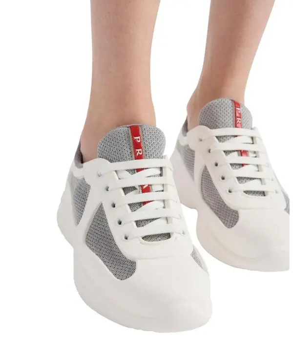Prada America's Cup Sneakers - White