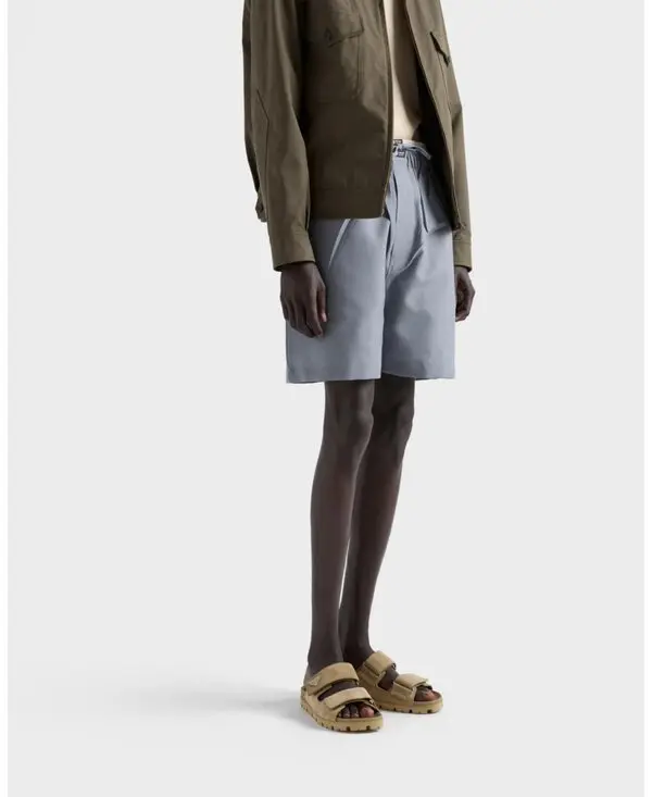 Prada Suede Band Sandals - Neutral