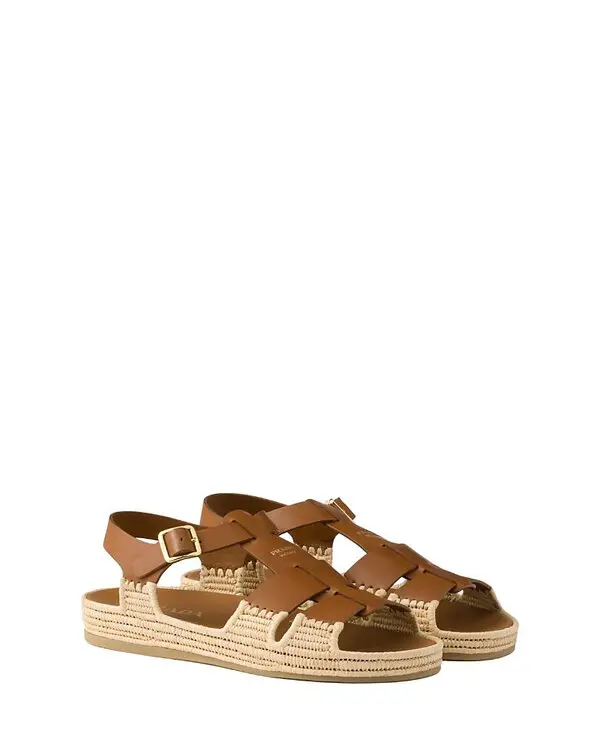 Prada Leather Sandals