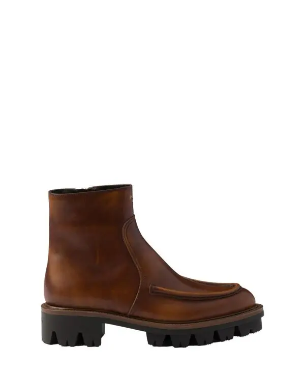 Prada Leather Booties