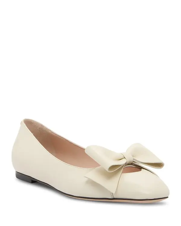 Valentino Garavani Bow Detailing Ballerina Flats - Ivory