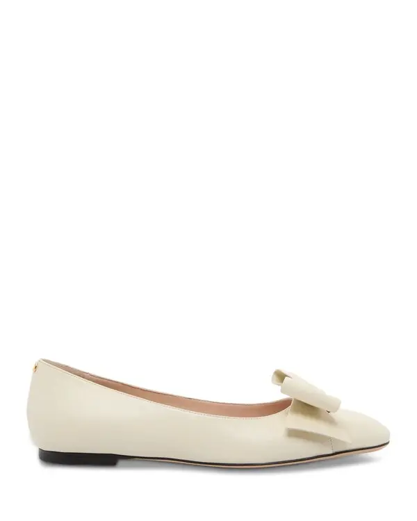Valentino Garavani Bow Detailing Ballerina Flats - Ivory
