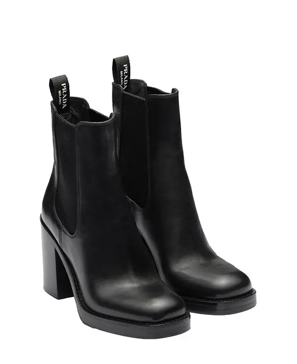 Prada Leather Booties