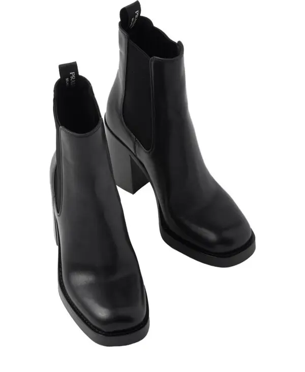 Prada Leather Booties