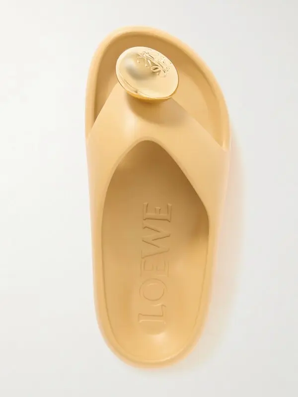 Loewe Bubble Logo Rubber Slides