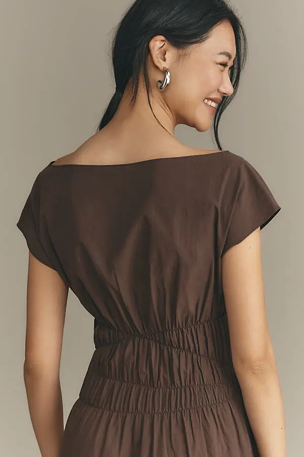 marle brown dress Women's Marabella Dress (mocha muslin) XS