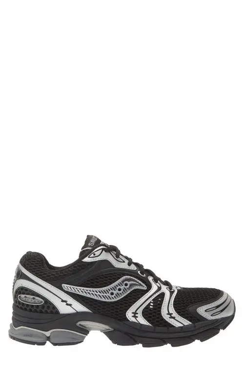 Saucony Progrid Triumph 4 Sneaker - Black/silver