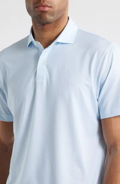 Johnnie-o Teo Microprint Prep-formance Golf Polo - Maliblu