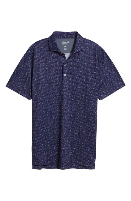 Johnnie-o Tumbleweed Desert Print Prep-formance Golf Polo