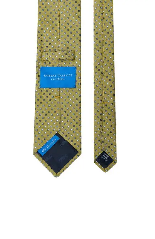 Robert Talbott Geo Spot Neck Tie - Green