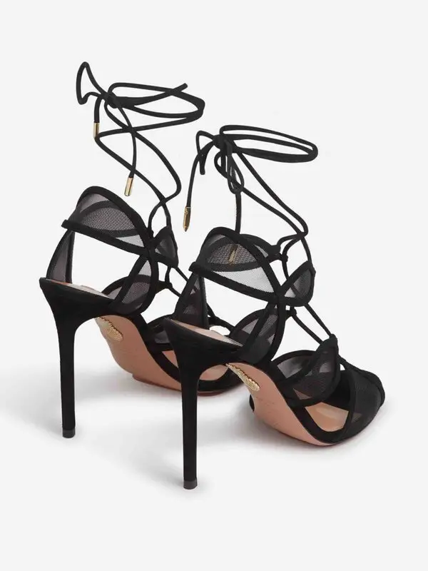 AQUAZZURA Fatal Attraction 105 Sandals - Black