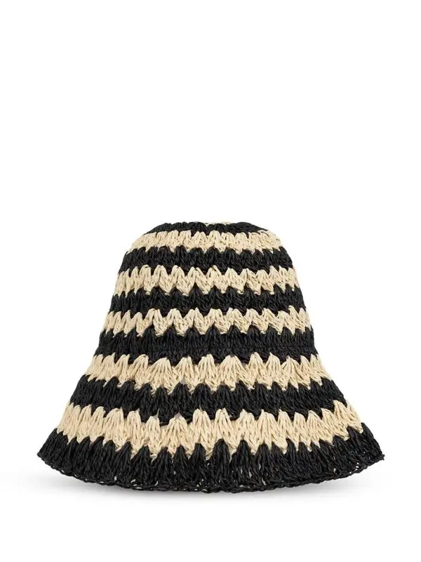 帽子 By malene birger strawie hat By Malene Birger Strawie Hat In Black - 3% Off | Editorialist