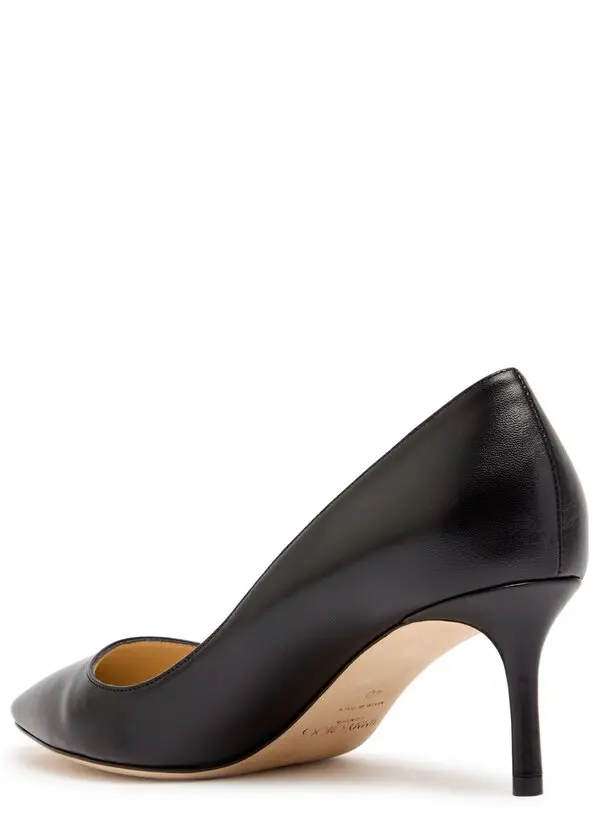 JIMMY CHOO Romy 60 Leather Pumps