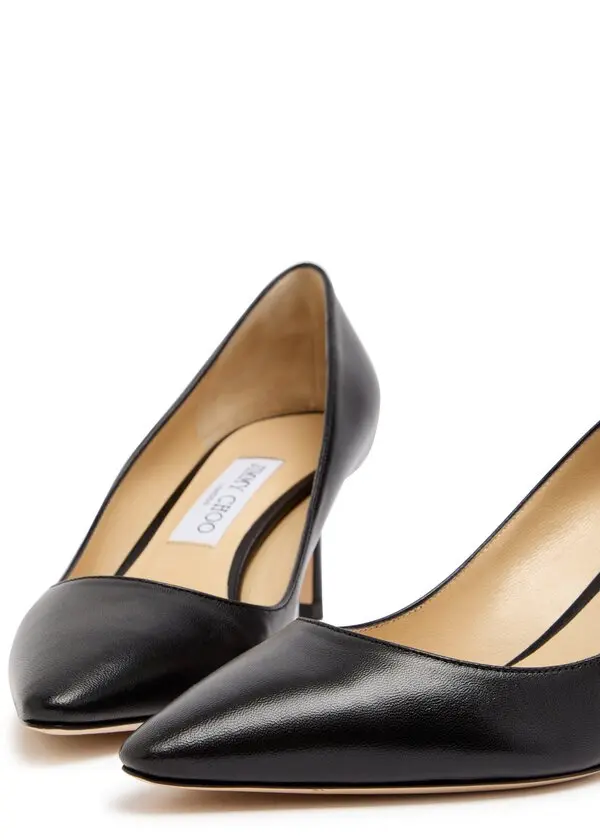 JIMMY CHOO Romy 60 Leather Pumps