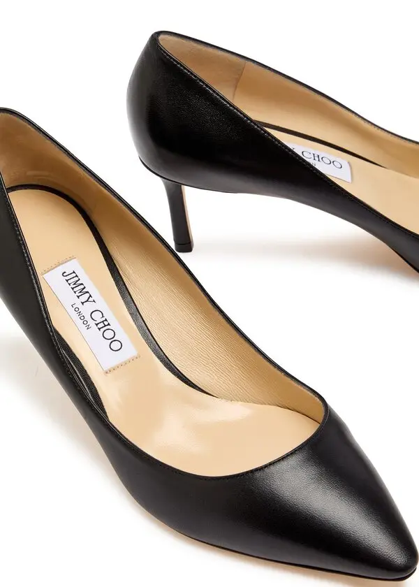 JIMMY CHOO Romy 60 Leather Pumps