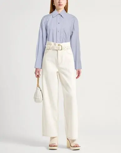 Vince Oversized Poplin Shirt - Blue