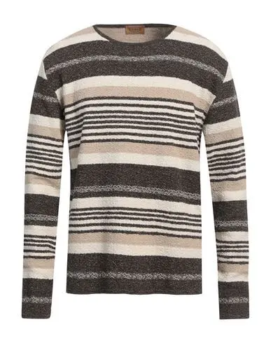 TOD'S Striped Cotton-linen Sweater