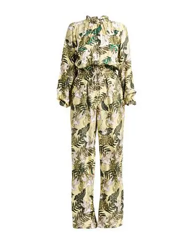CONNOR & BLAKE Floral Print Jumpsuit - Yellow