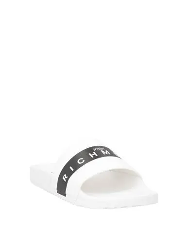 John Richmond Rubber Pool Slides - White