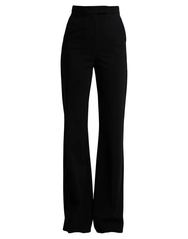 Max Mara Flared High-waisted Pants - Black