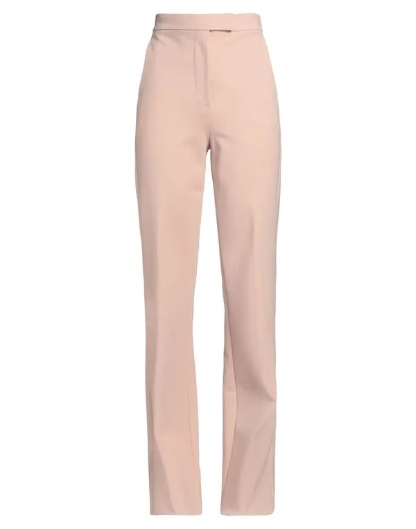 Max Mara Flared High-waisted Pants - Pink