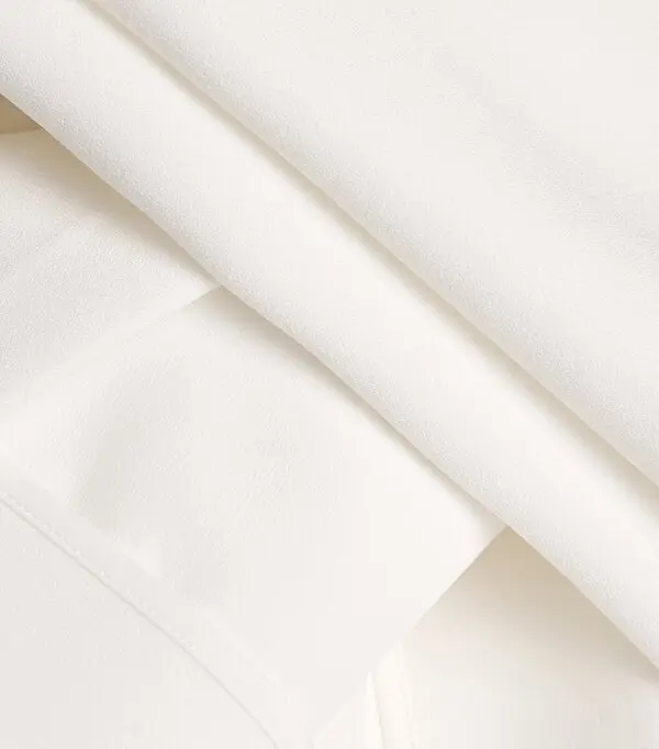 ROKSANDA Crepe Draped Maite Maxi Dress - Ivory