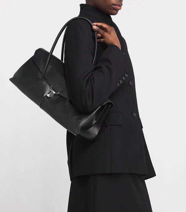LEMAIRE Nappa Leather Gear Shoulder Bag