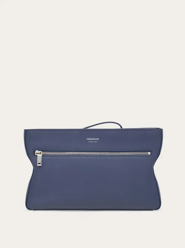 FERRAGAMO Star-shaped Cross Body Pouch - Blue