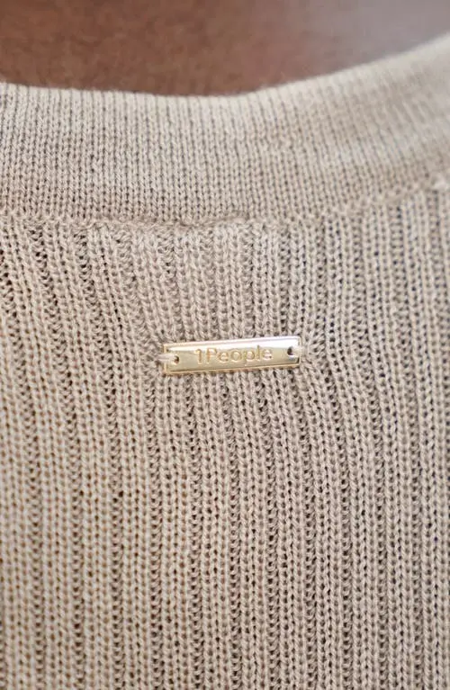 1PEOPLE-US Sao Paulo Racer Knitted Top