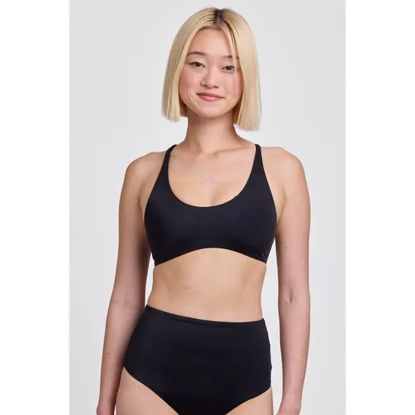 JOLYN Blake Bikini Top - Black