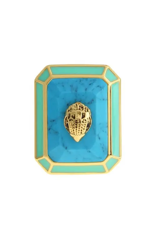 Kurt Geiger Eagle Head Cocktail Ring